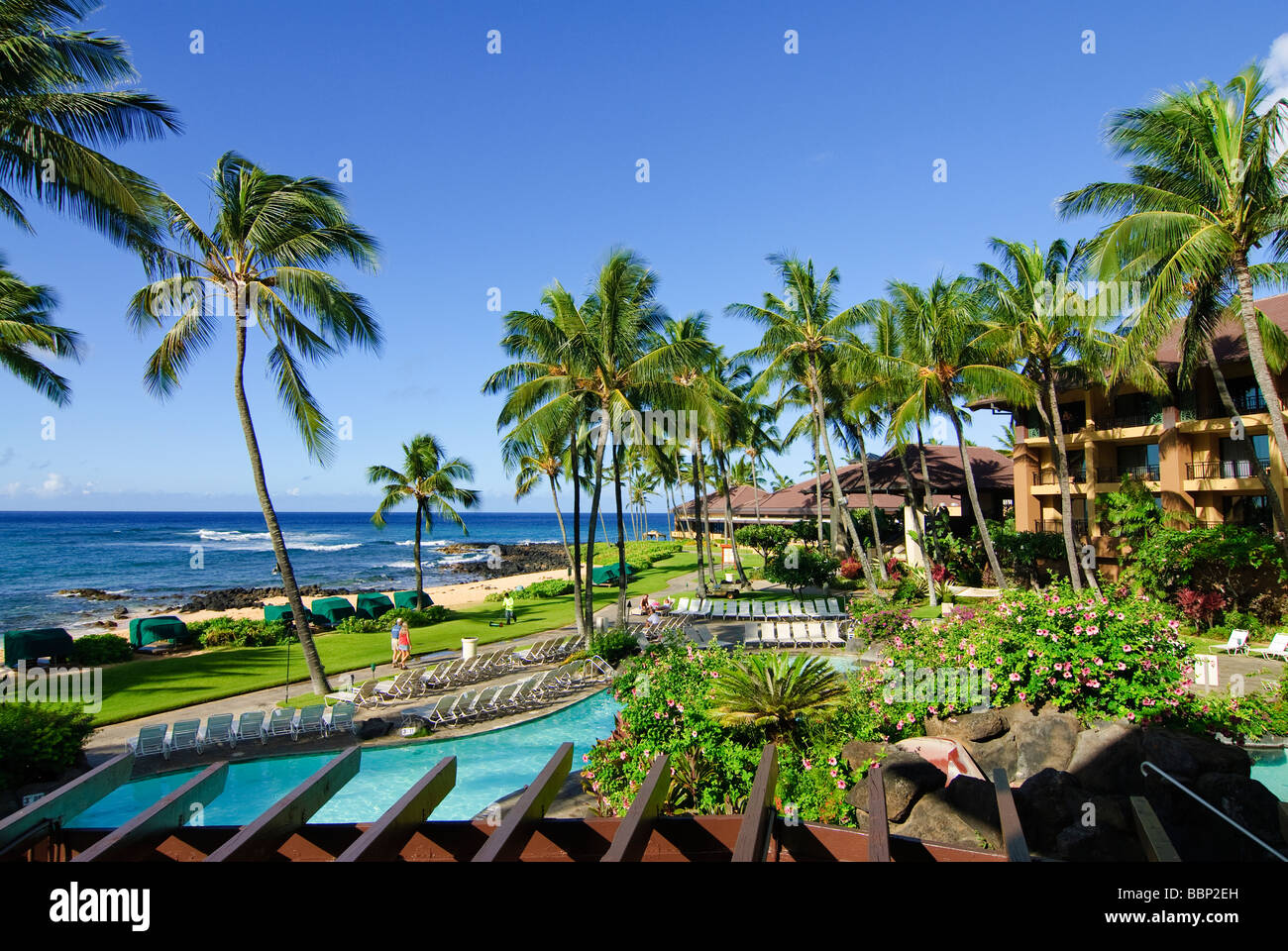 Kauai sheraton resort poipu beach hi-res stock photography and images ...