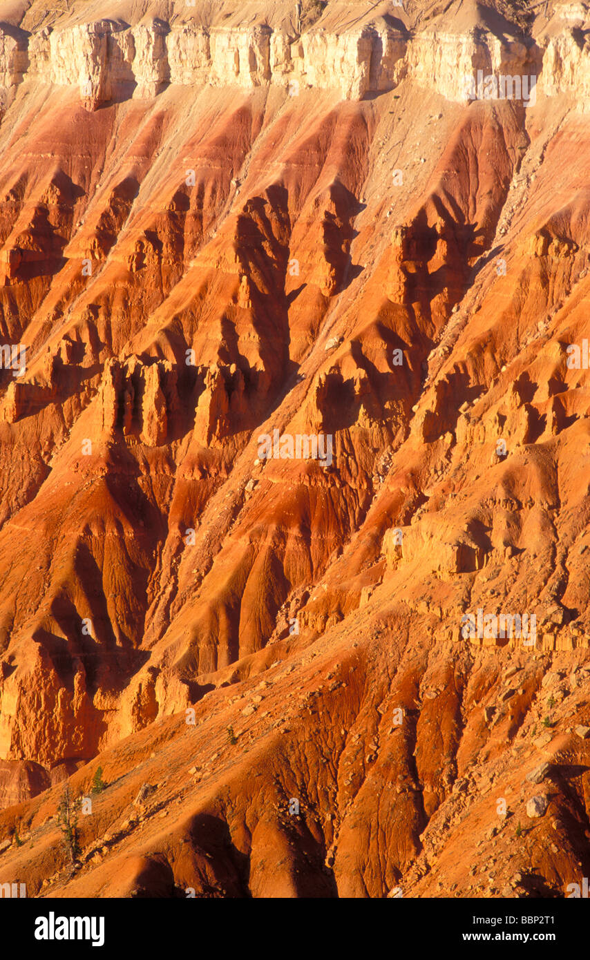 Evening light on the Cedar Breaks Amphitheater from Point Supreme Cedar ...