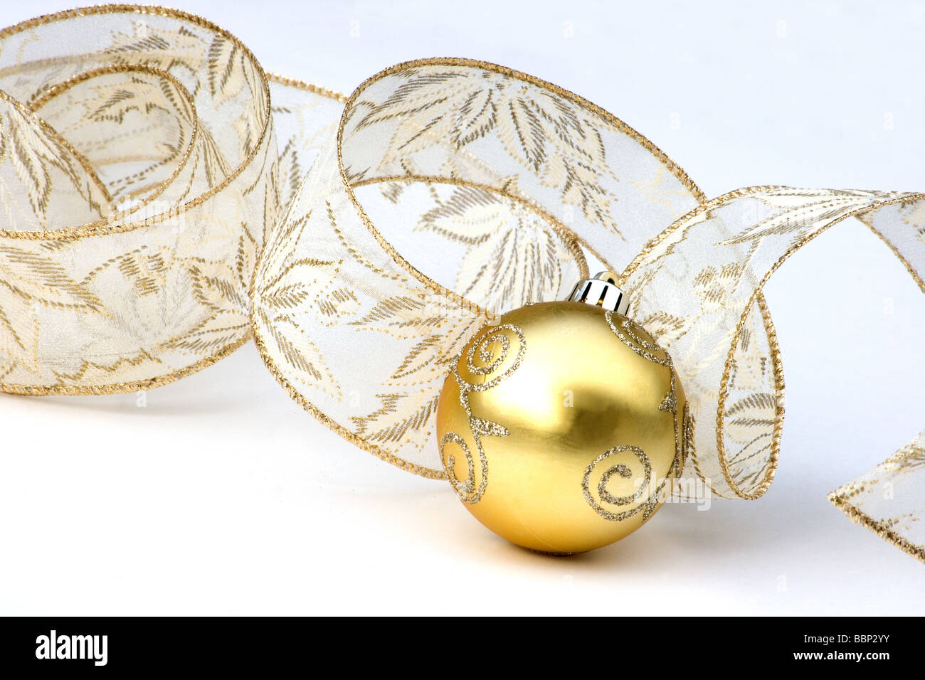 Christmas tree ball gift Cut Out Stock Images & Pictures - Alamy