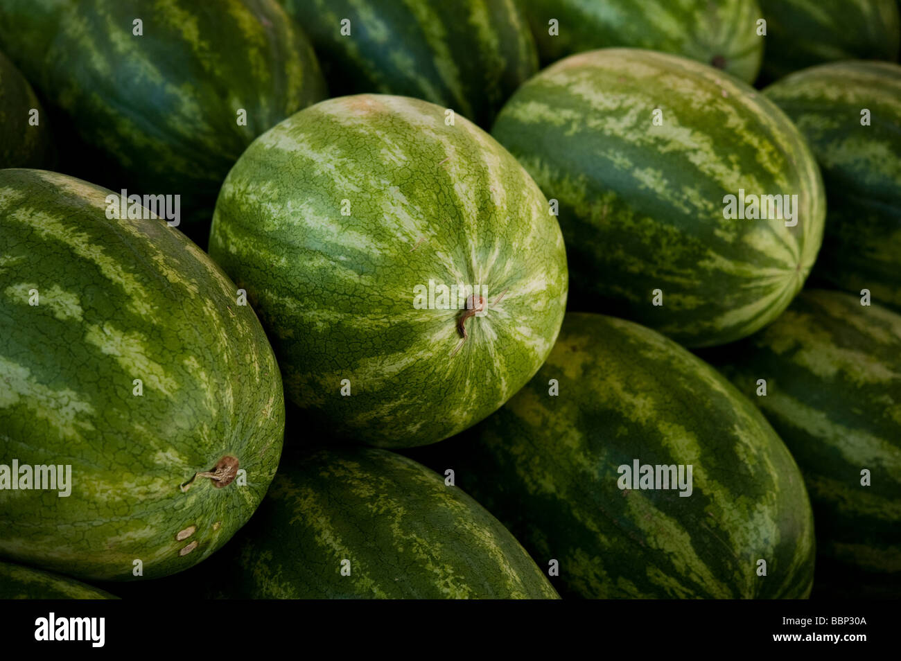 Stacked watermelons hi-res stock photography and images - Alamy