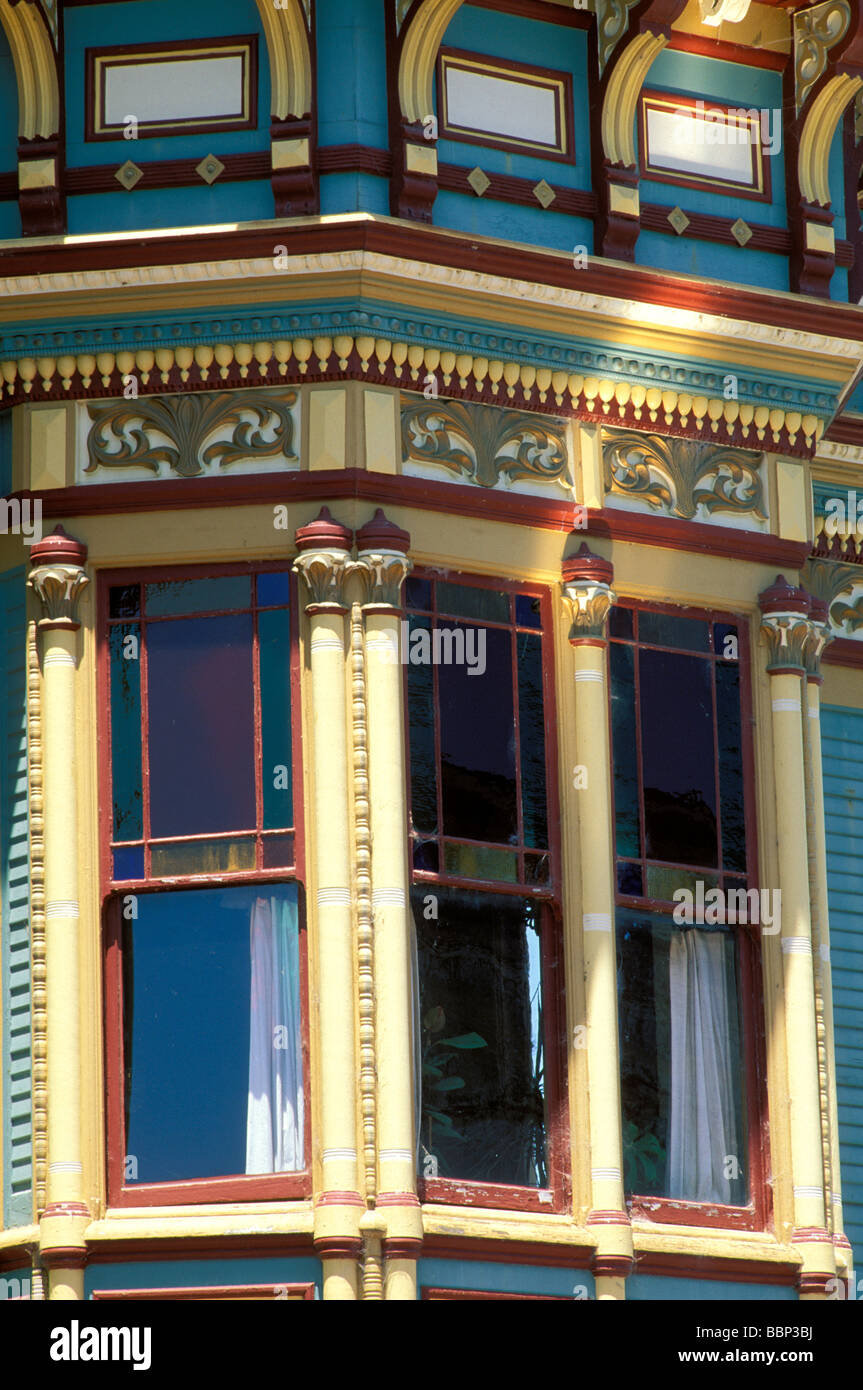 Victorian architecture california ferndale hi-res stock photography and ...