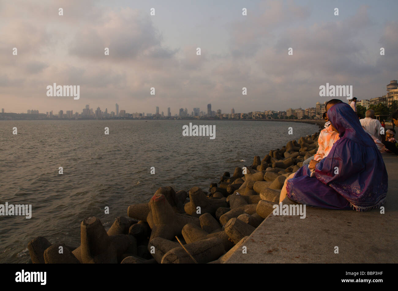 India mumbai bombay back bay hi-res stock photography and images - Alamy