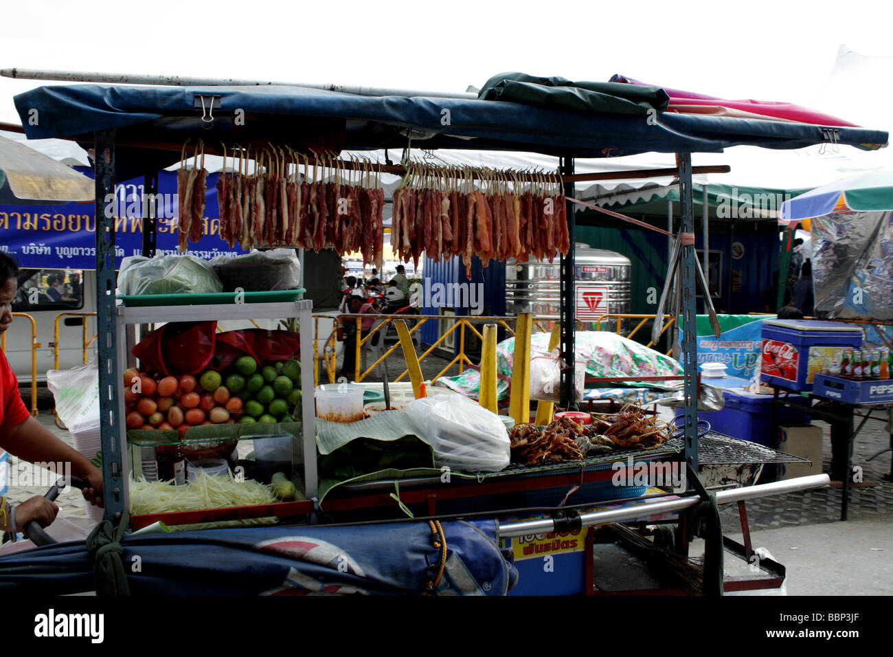 Meat stall bangkok hi-res stock photography and images - Alamy
