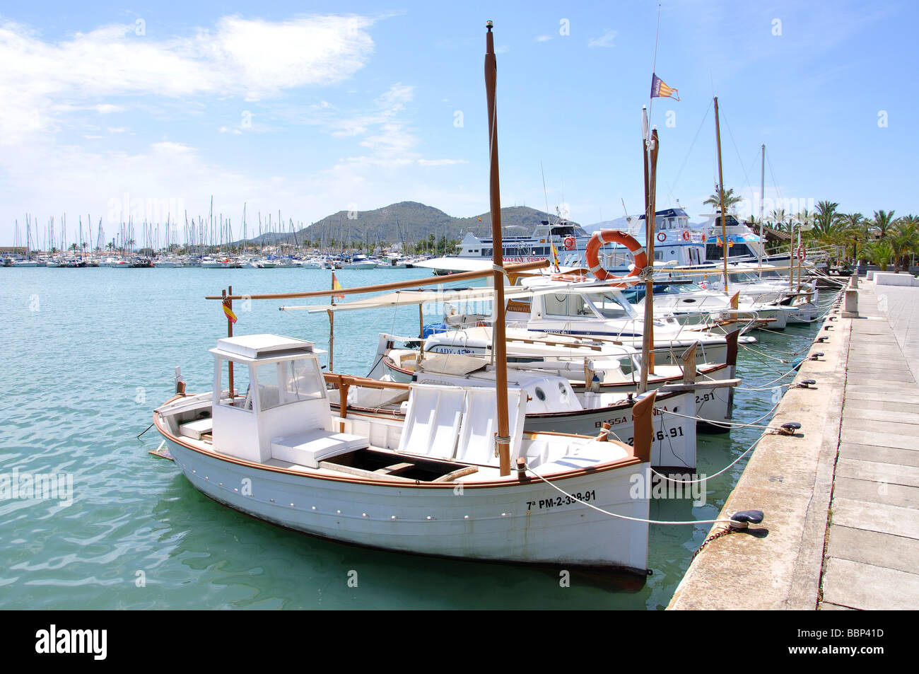 Marina port alcudia alcudia majorca hi-res stock photography and images ...