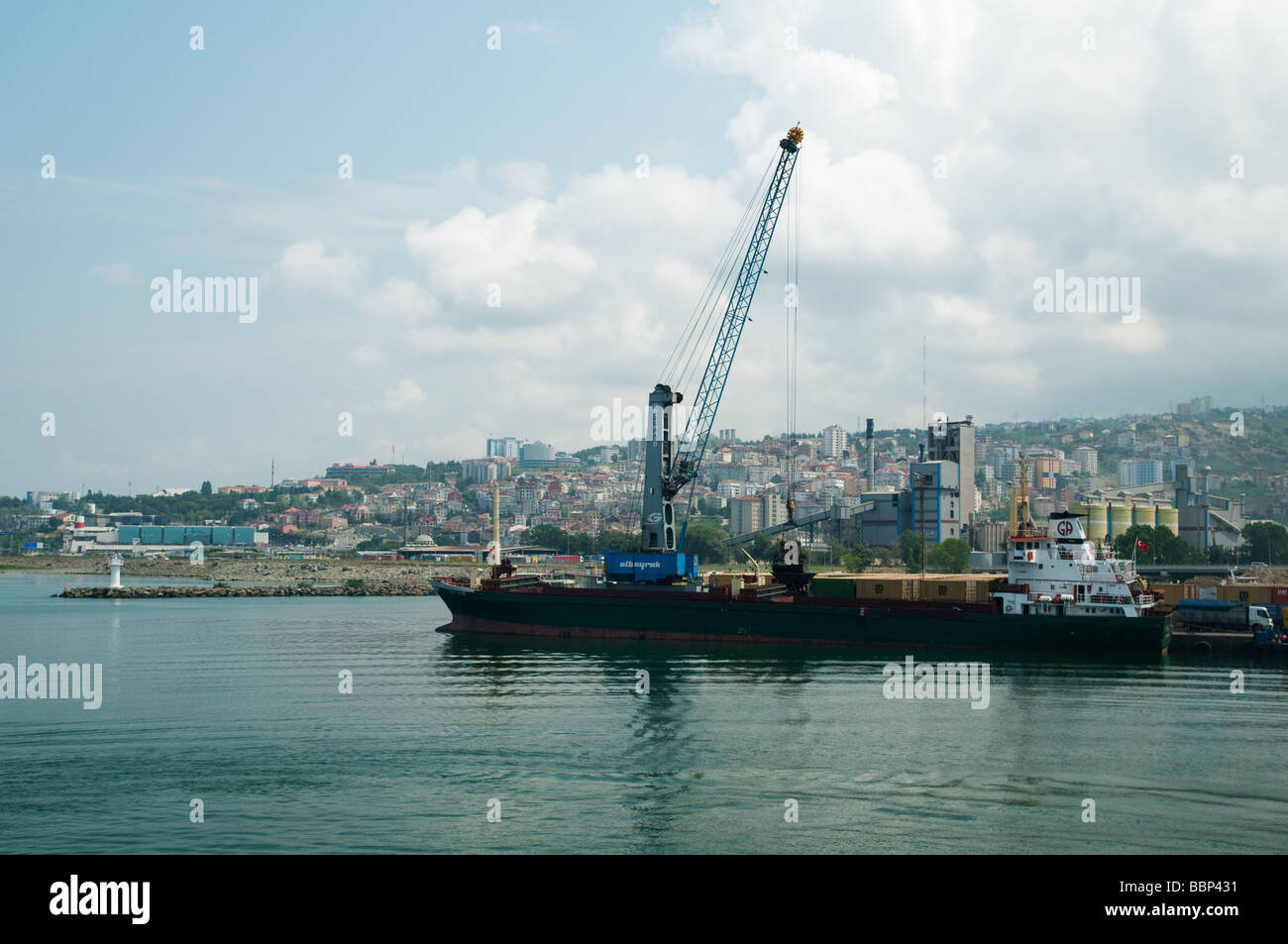 Port of Trabzon, Turkey Stock Photo - Alamy