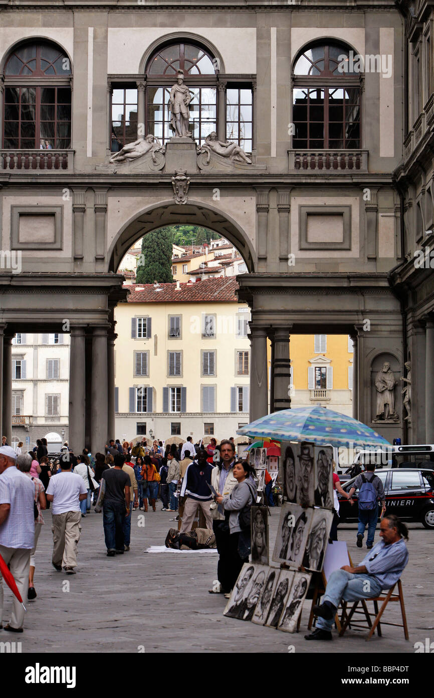 INNER SQUARE, GALLERIA DEGLI UFFIZI (UFFIZI MUSEUM AND GALLERY ...