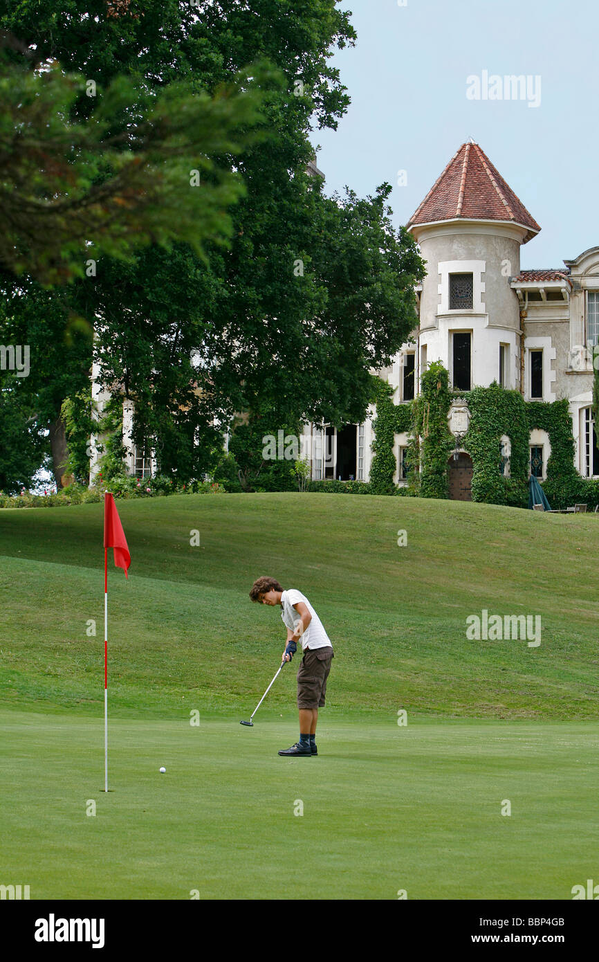 ARCANGUES GOLF COURSE, PYRENEES ATLANTIQUES, (64), FRANCE, BASQUE ...