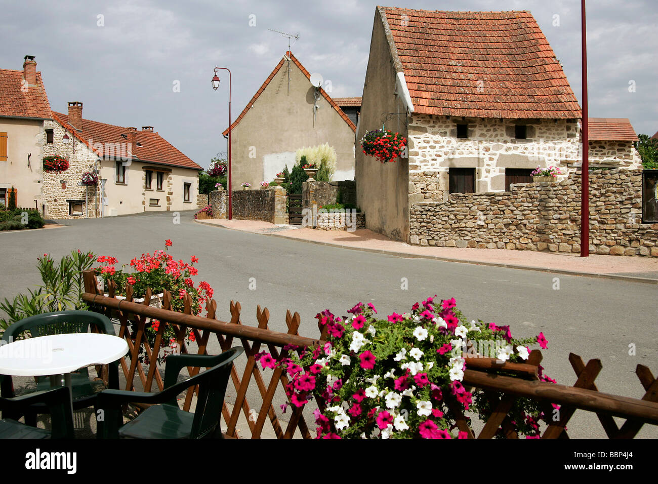 VILLAGE OF SAINTE-THERENCE, ALLIER (03), FRANCE Stock Photo - Alamy