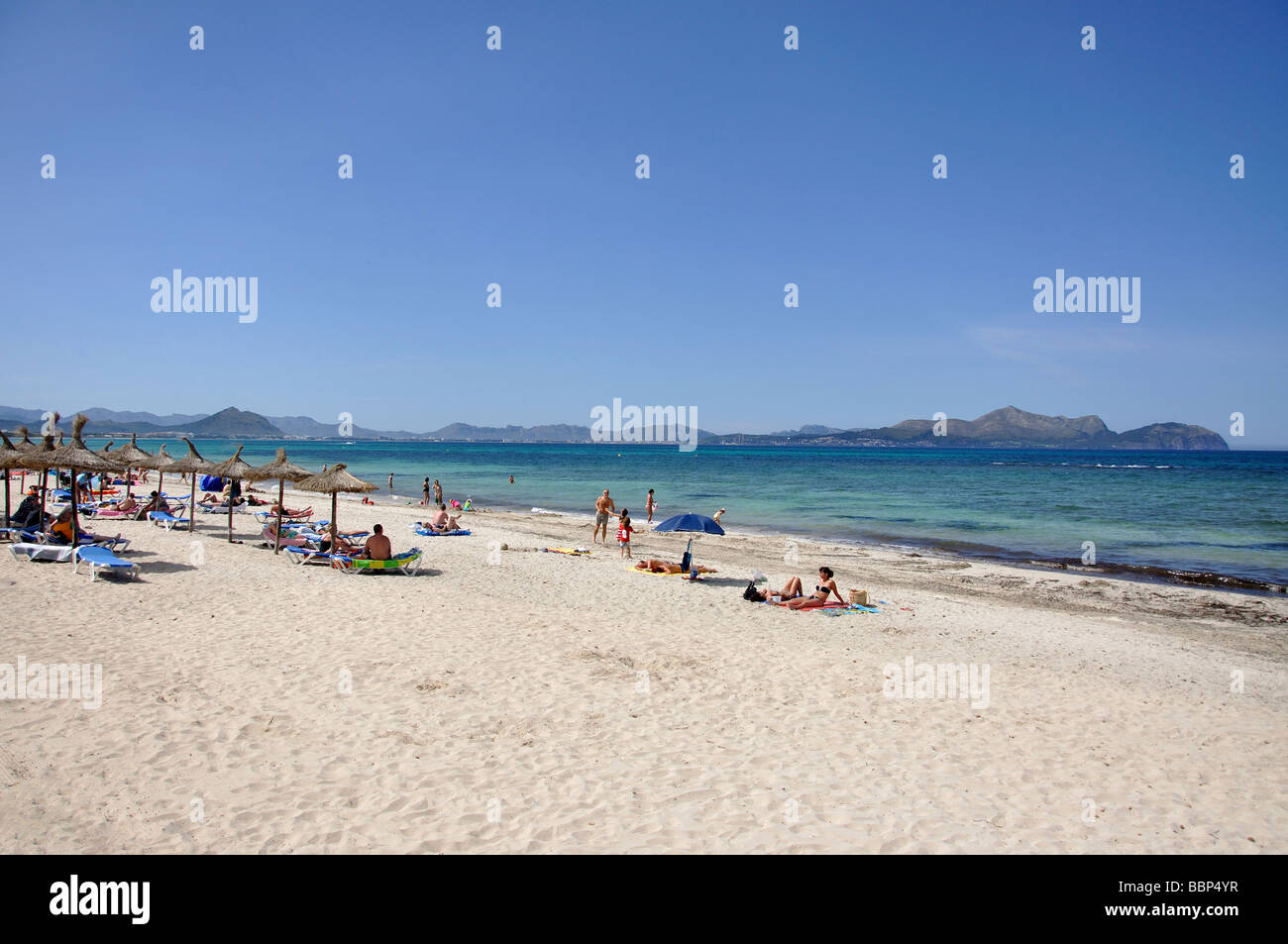 Can picafort beach hi-res stock photography and images - Alamy