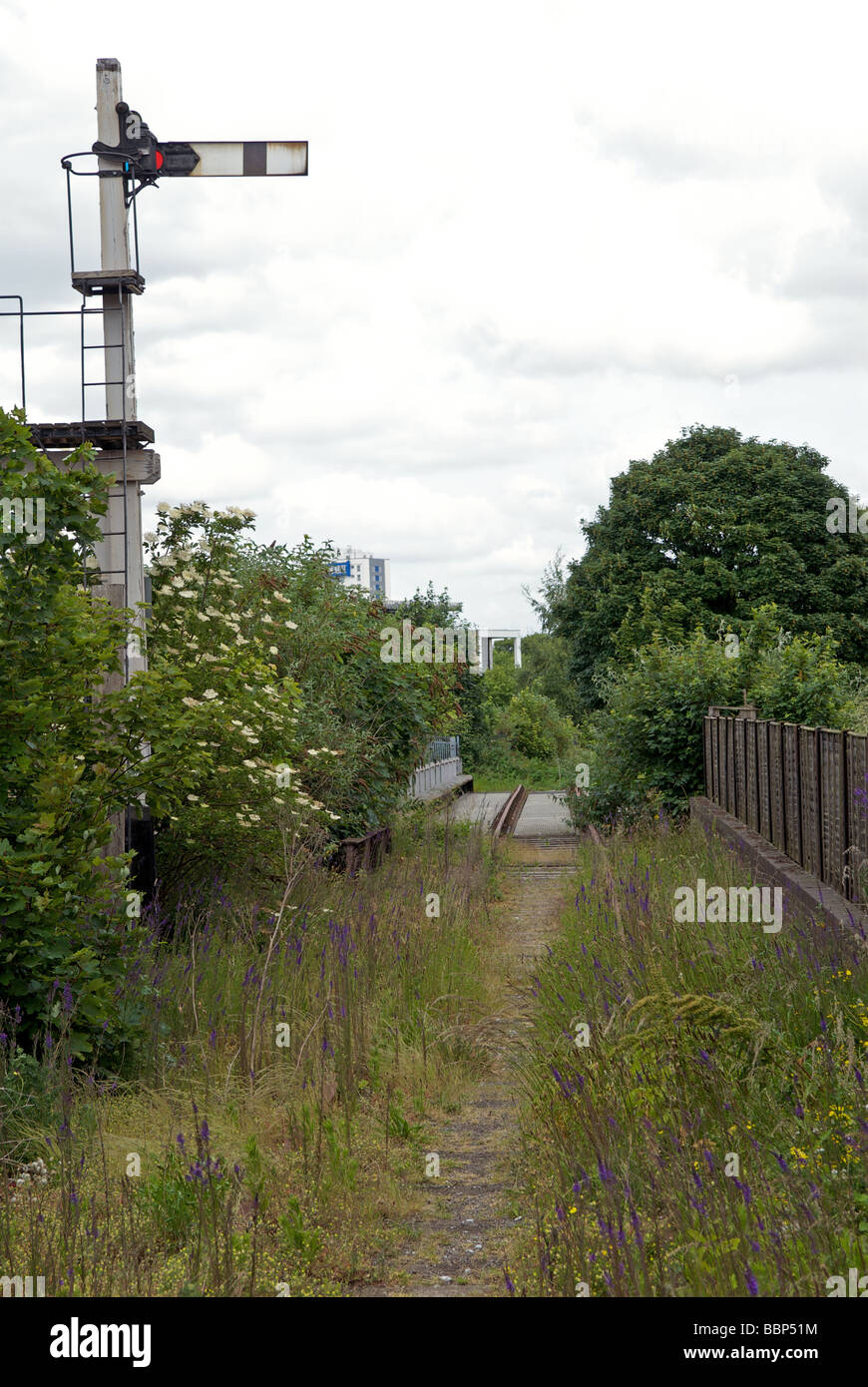 Disused railway line Stock Photo - Alamy