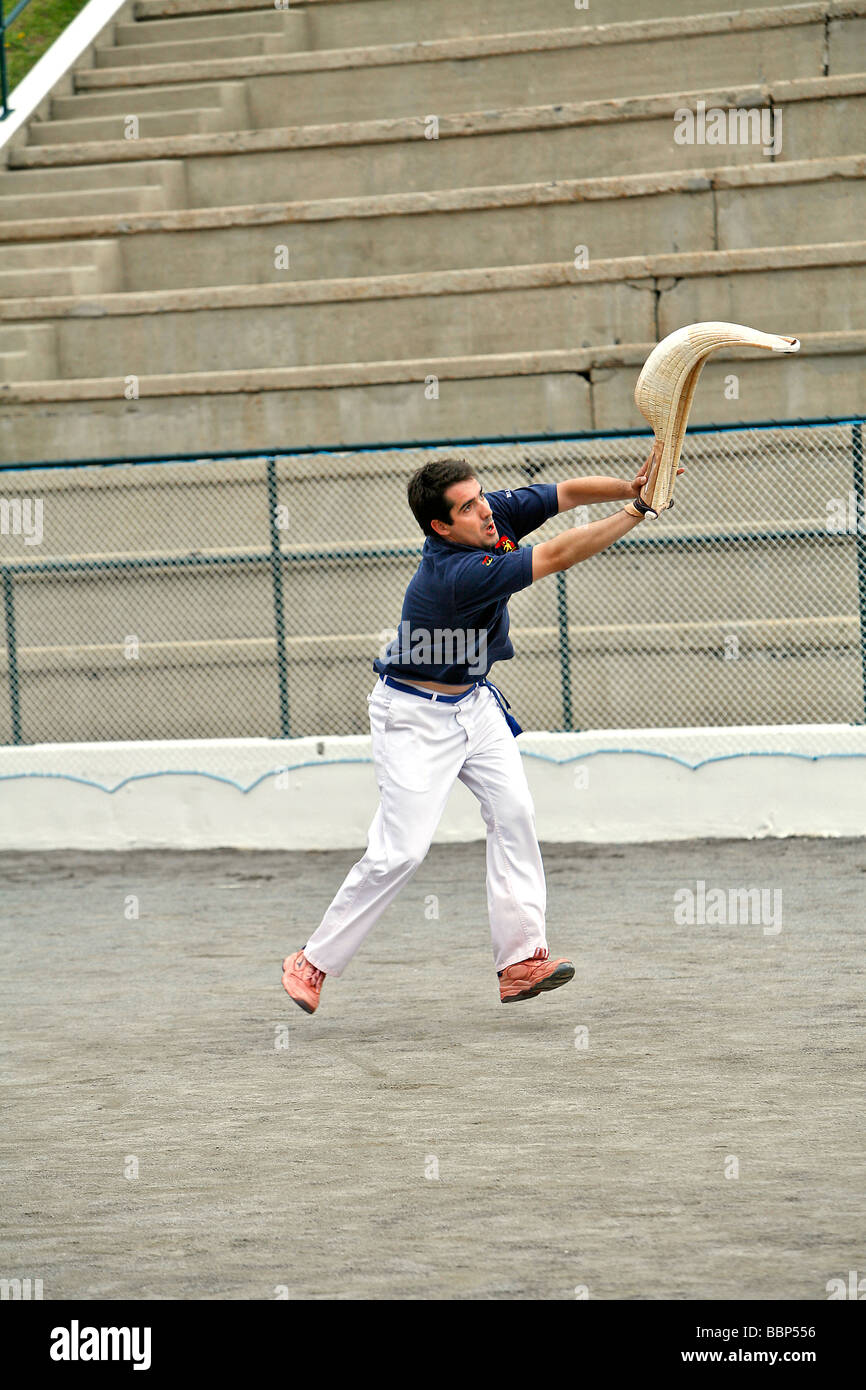 Chistera hi-res stock photography and images - Alamy