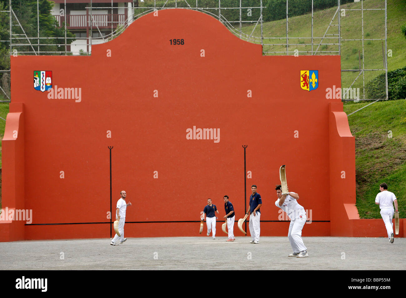 Chistera hi-res stock photography and images - Alamy