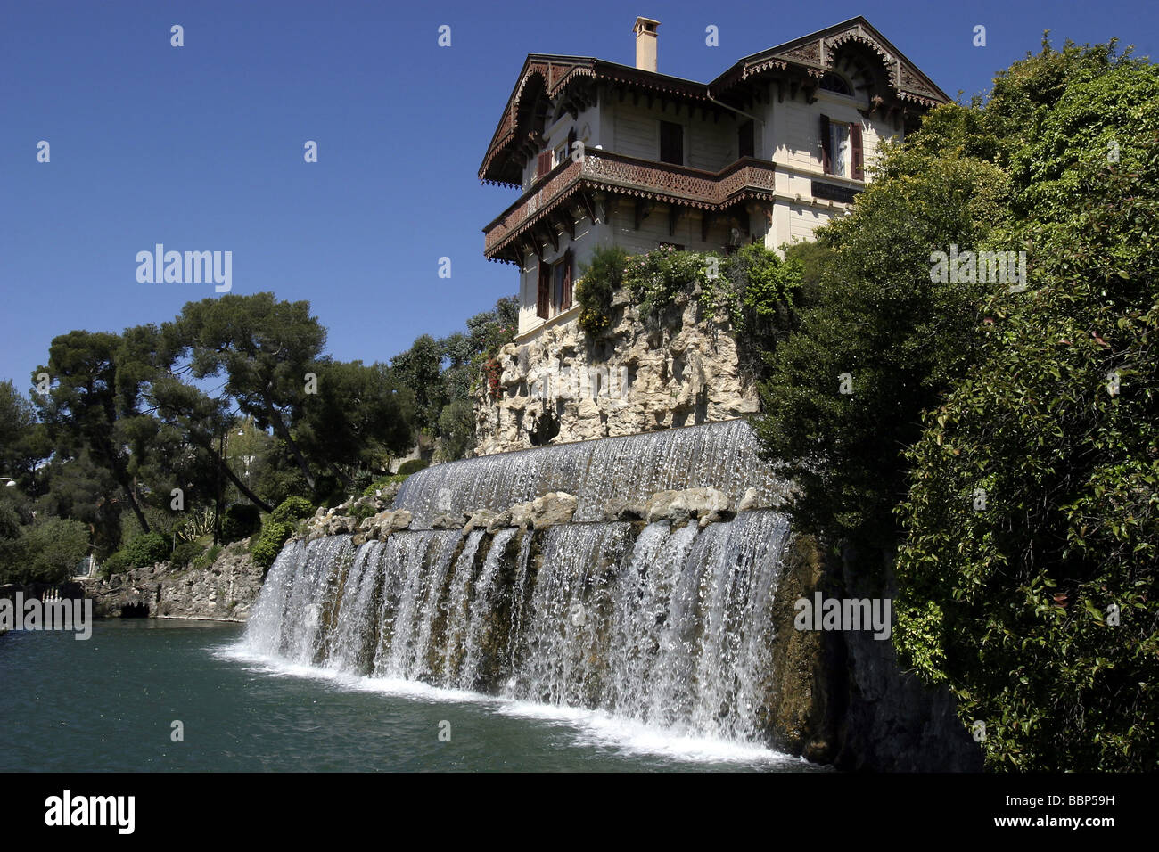 GAIRAULT CASCADES, NICE REGION, ALPES-MARITIMES (06), FRANCE Stock ...