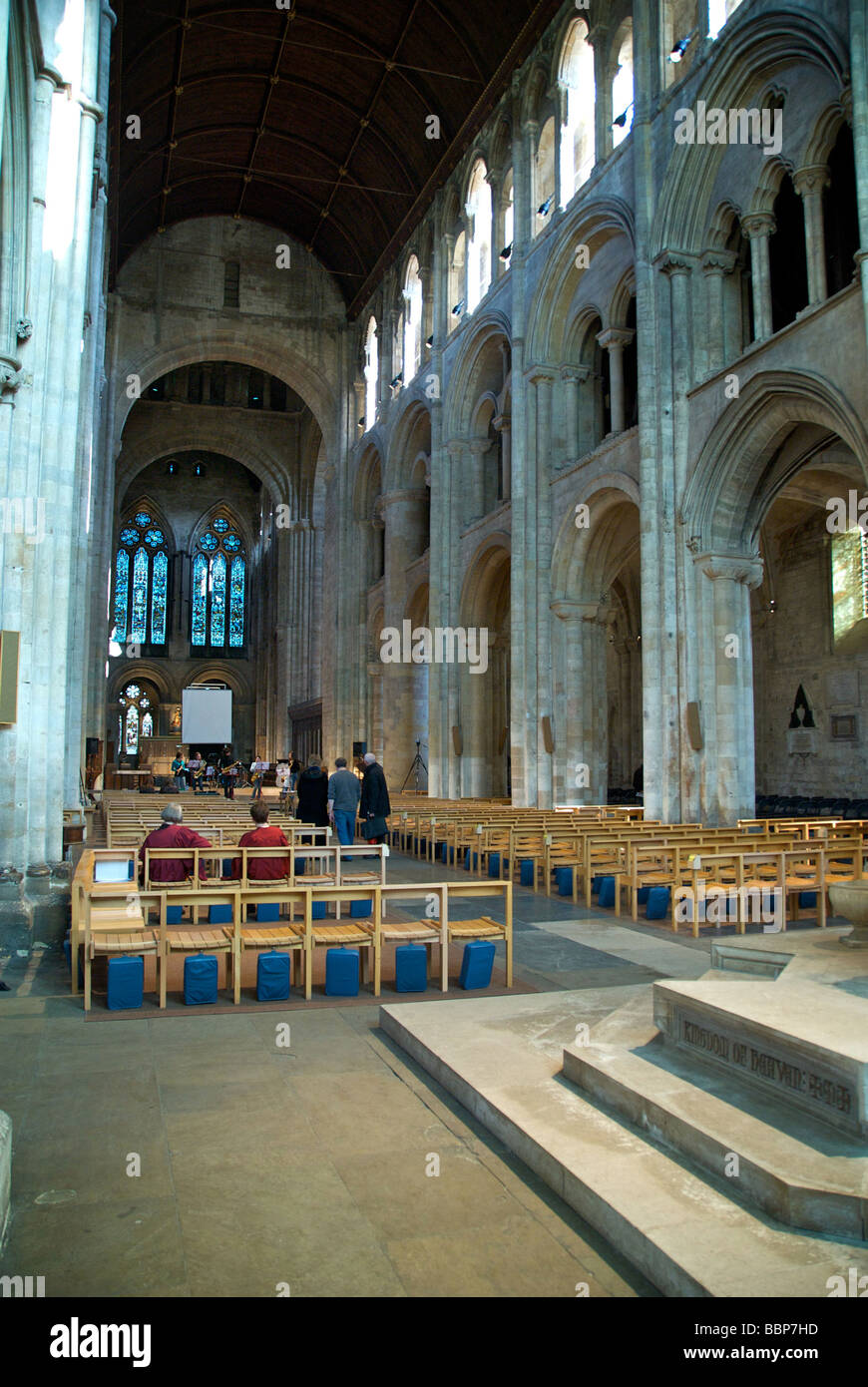 Romsey Abbey Church of St Mary and St Ethelflaeda Stock Photo - Alamy