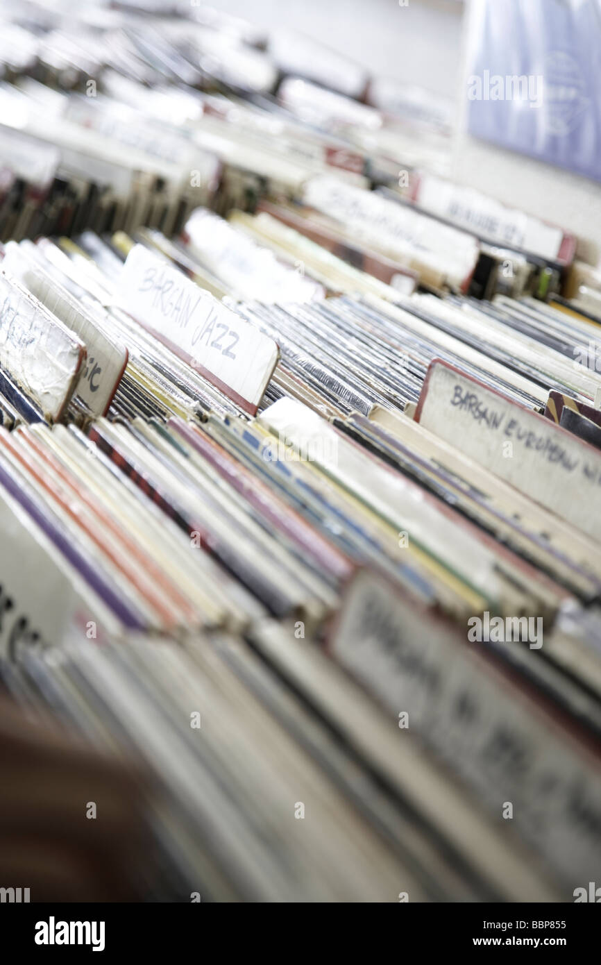 Record racks hi-res stock photography and images - Alamy