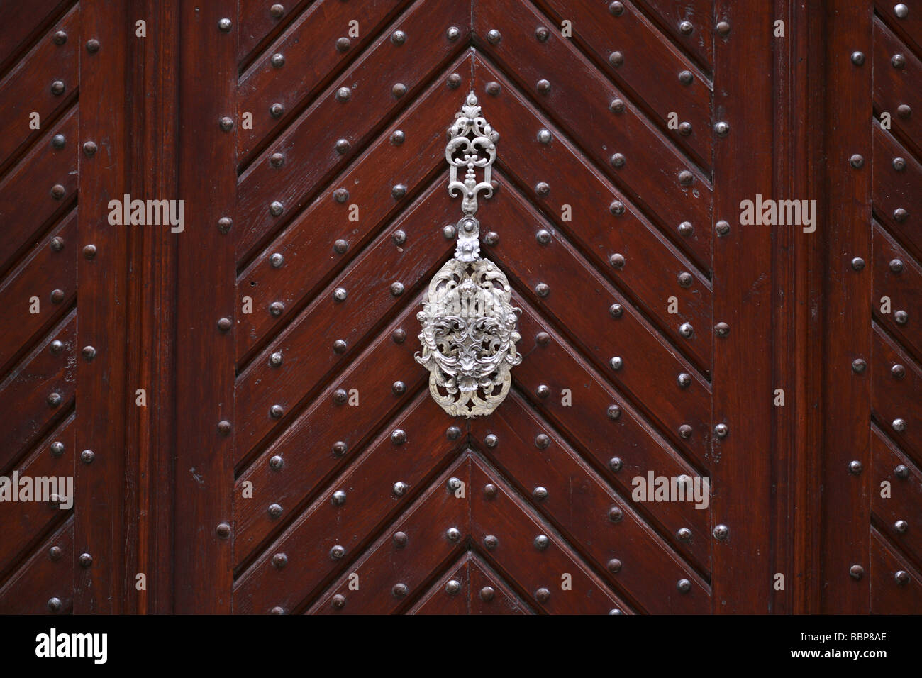 timber door with clamping Stock Photo - Alamy