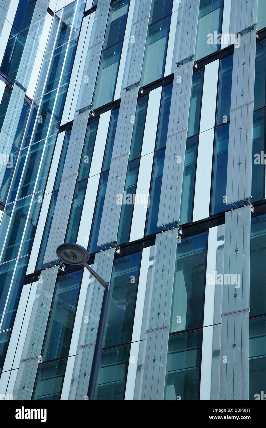 Modern architecture in Manchester UK Stock Photo - Alamy