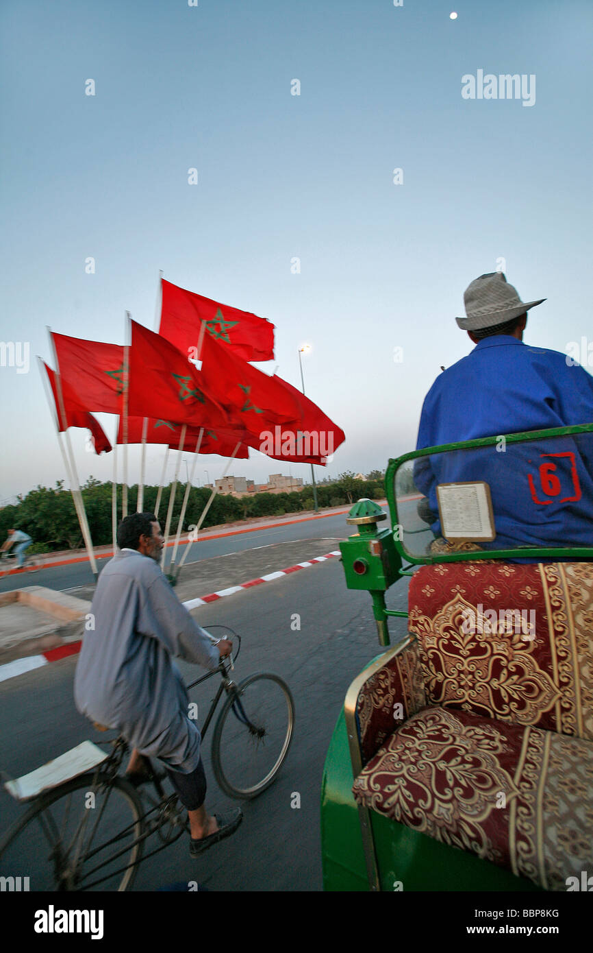 BAROUCHE RIDE, MARRAKECH, MOROCCO, MAGHRIB, NORTH AFRICA Stock Photo ...