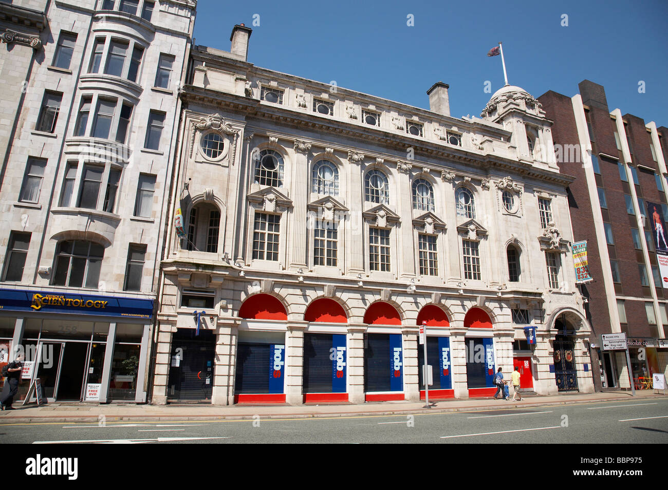 Congregational Church House in Manchester UK Stock Photo - Alamy