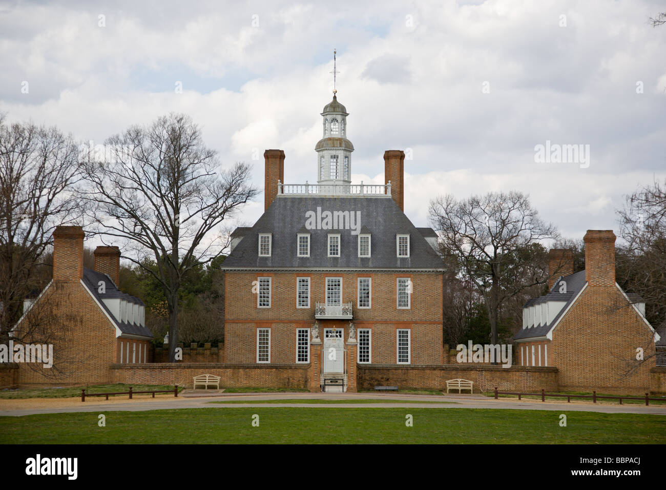 Governor's palace williamsburg virginia hi-res stock photography and ...