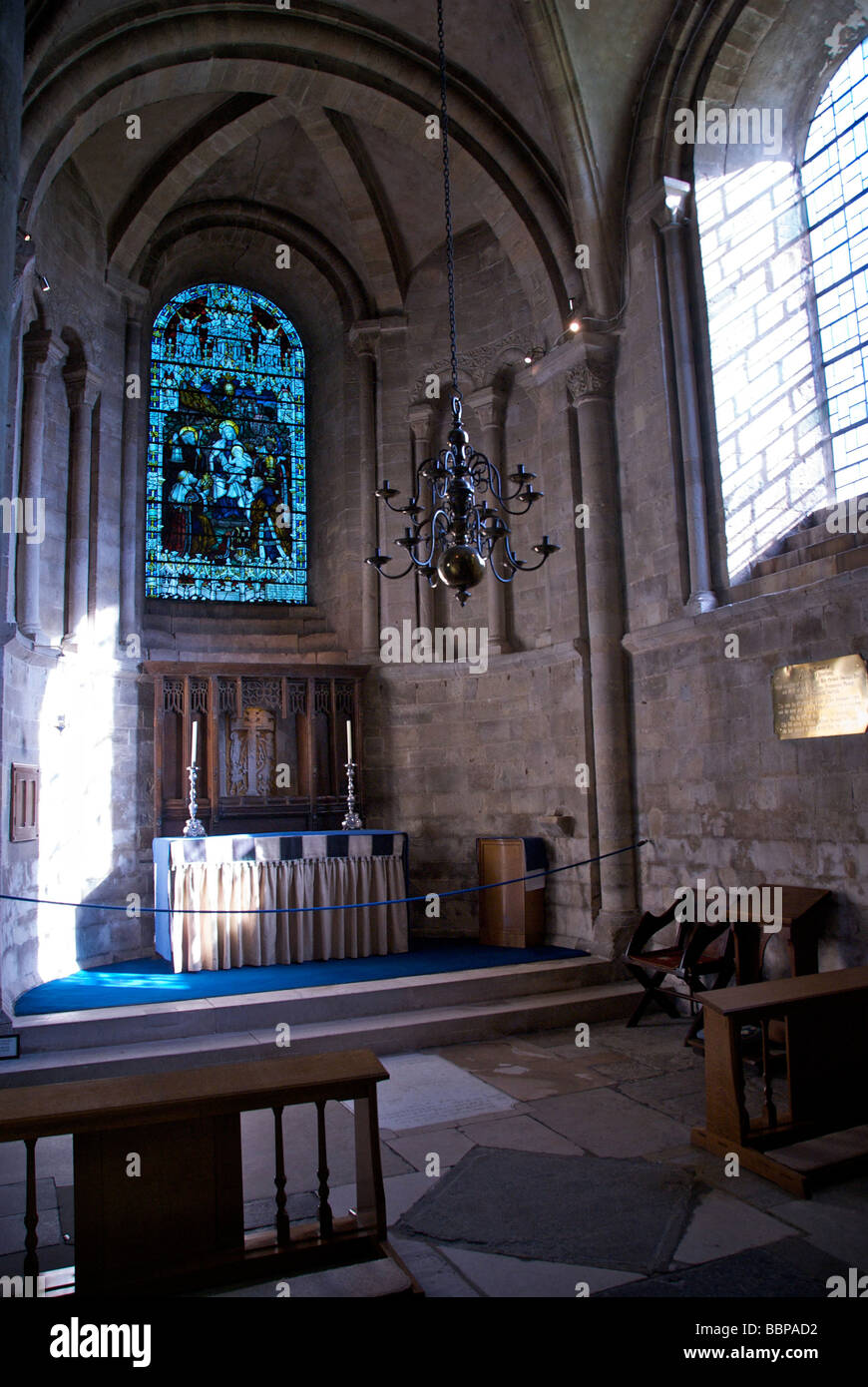 Romsey Abbey Church of St Mary and St Ethelflaeda, Hampshire Stock ...
