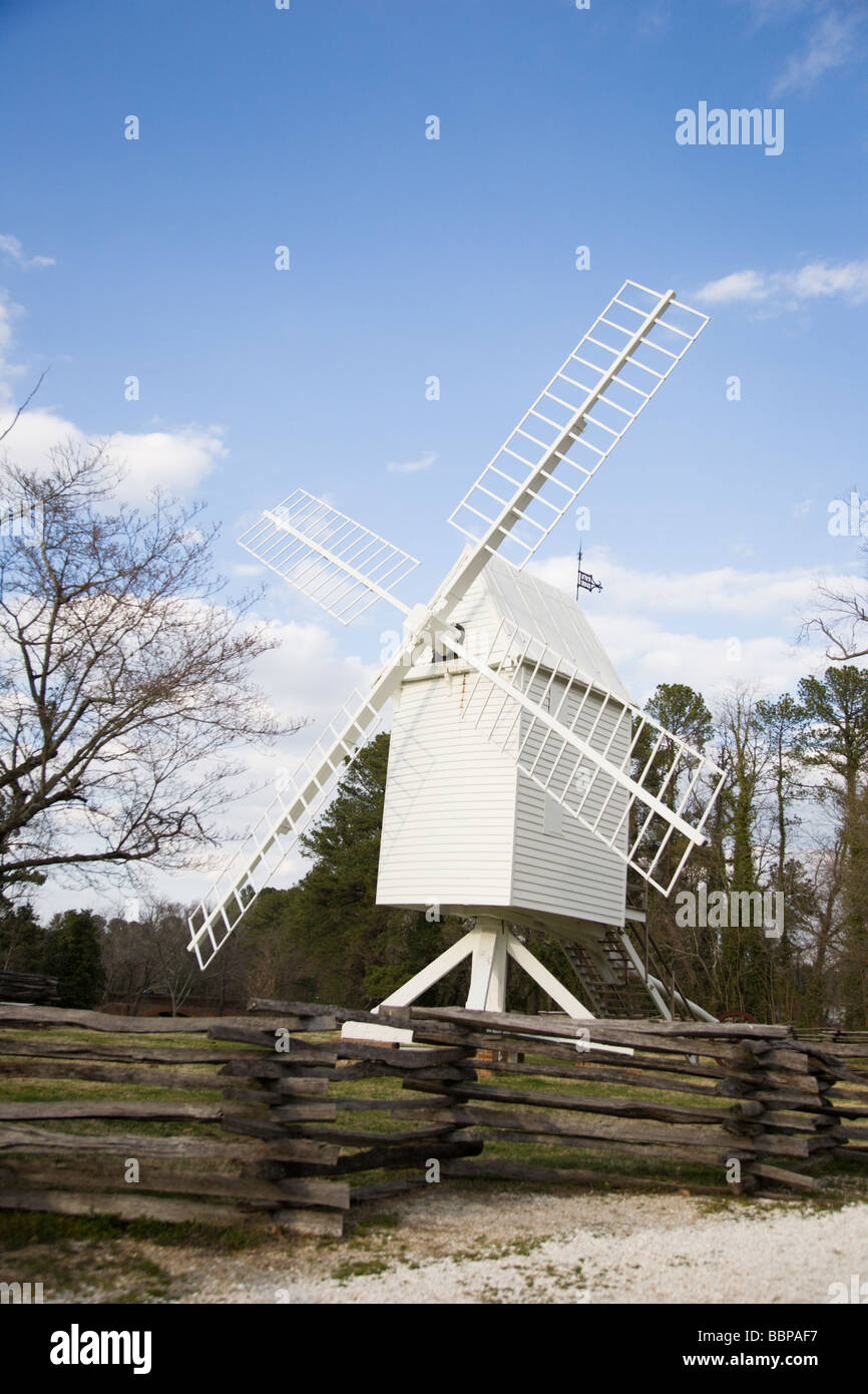 Windmill Colonial Williamsburg Virginia High Resolution Stock ...