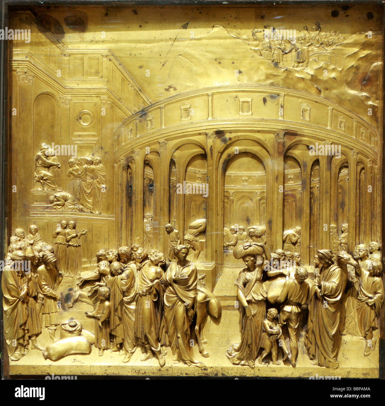 Ghiberti took 21 years to complete door panels of the Duomo Baptistry ...