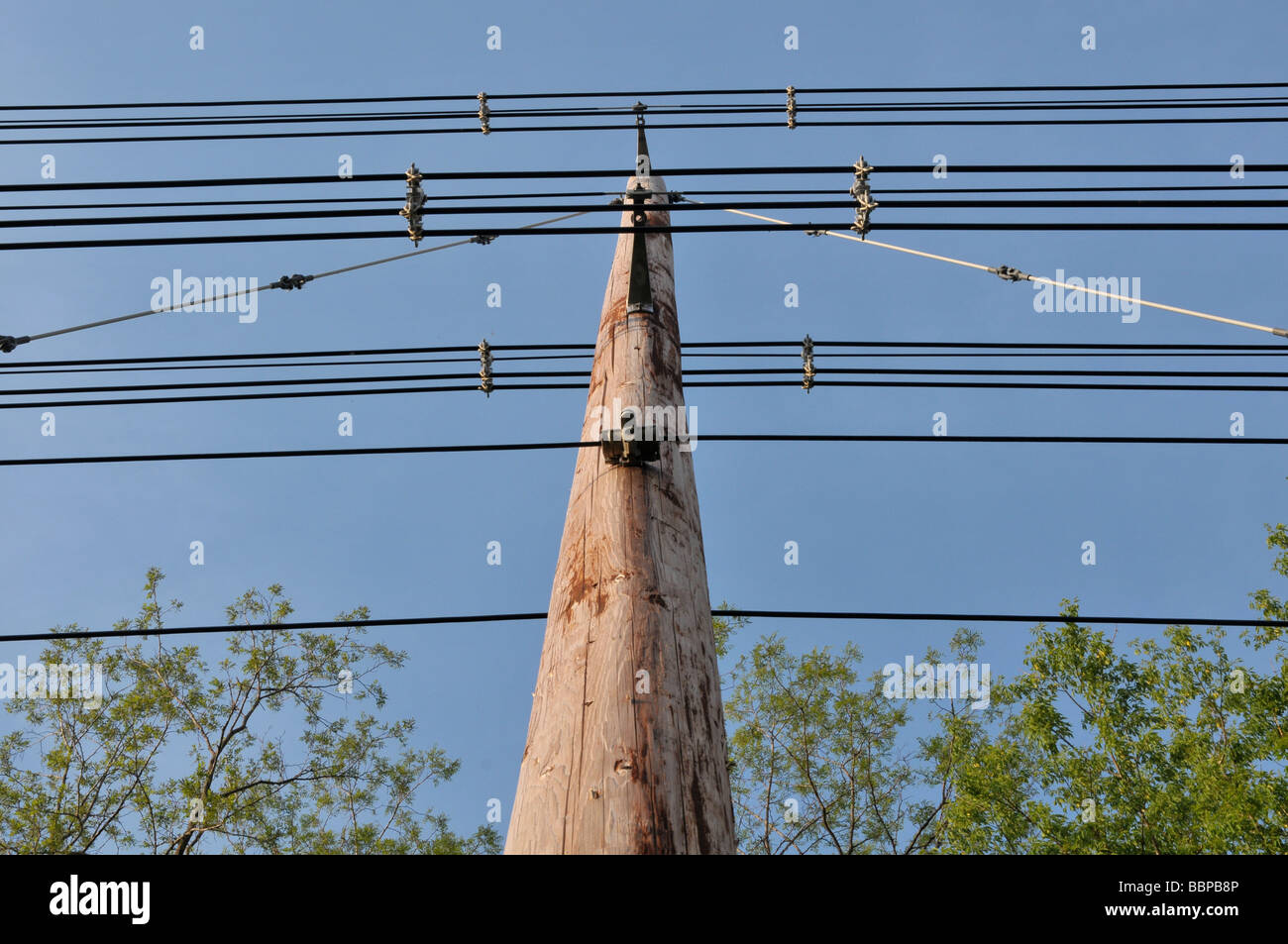 Pole electricity hi-res stock photography and images - Alamy