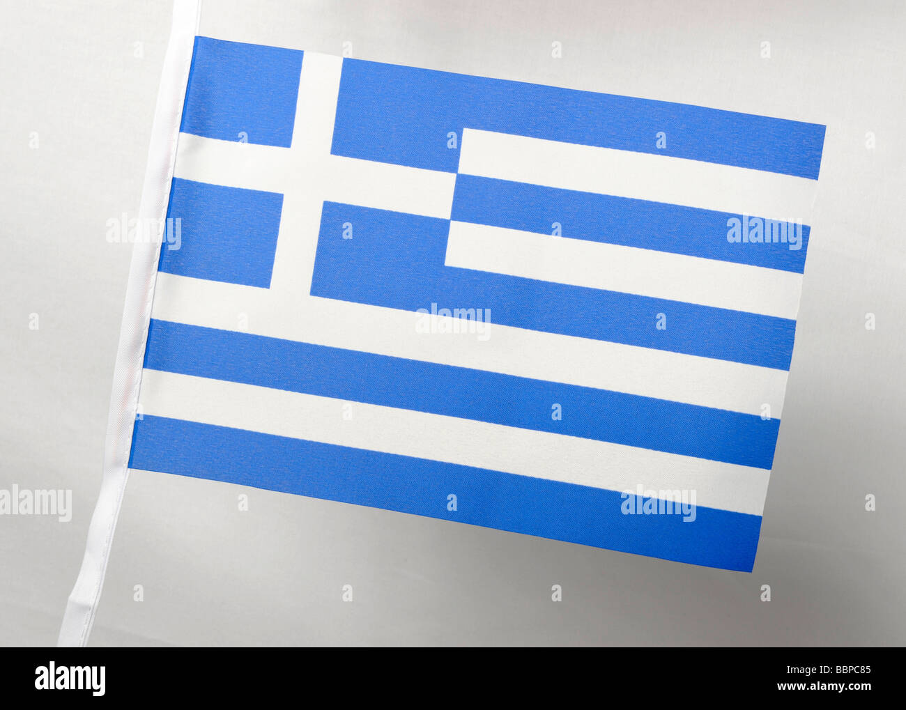 Greek national flag Stock Photo - Alamy