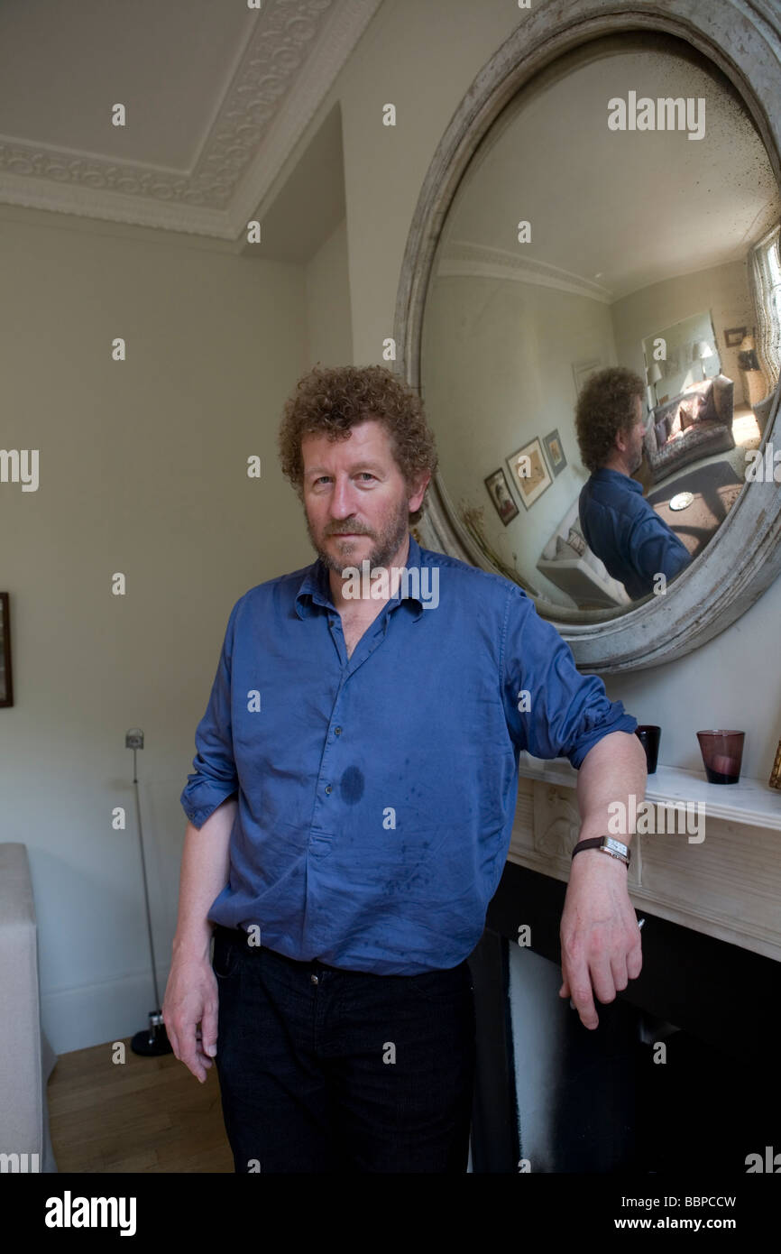 Sebastian Faulks photographed at his home in West London Stock Photo ...