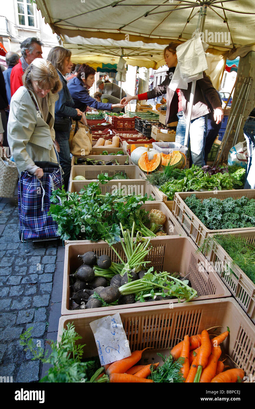 FARMERS' MARKET, PLACE DU MARCHE AUX POISSONS (FISH MARKET SQUARE ...