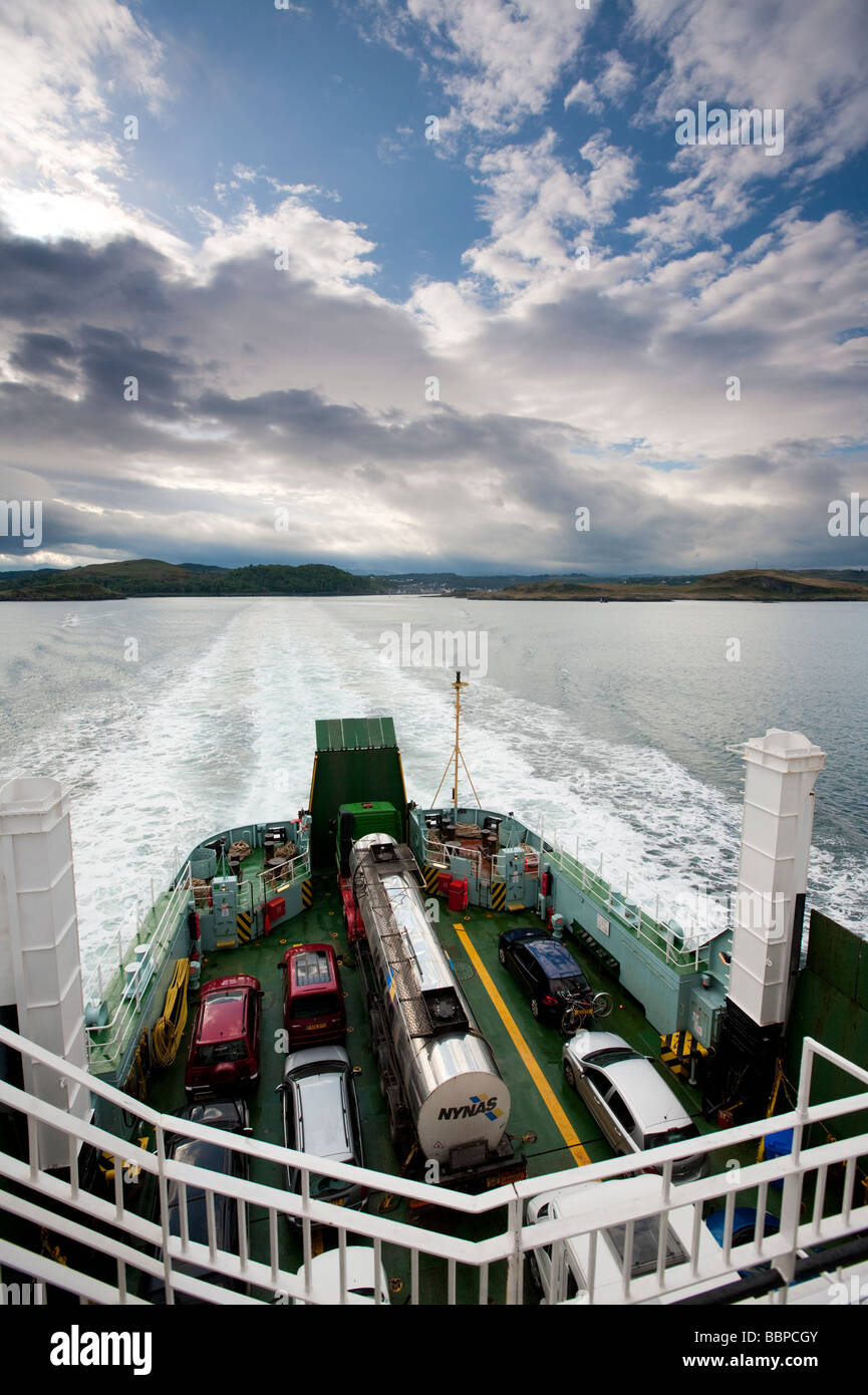 View from ferry out of Oban Stock Photo - Alamy