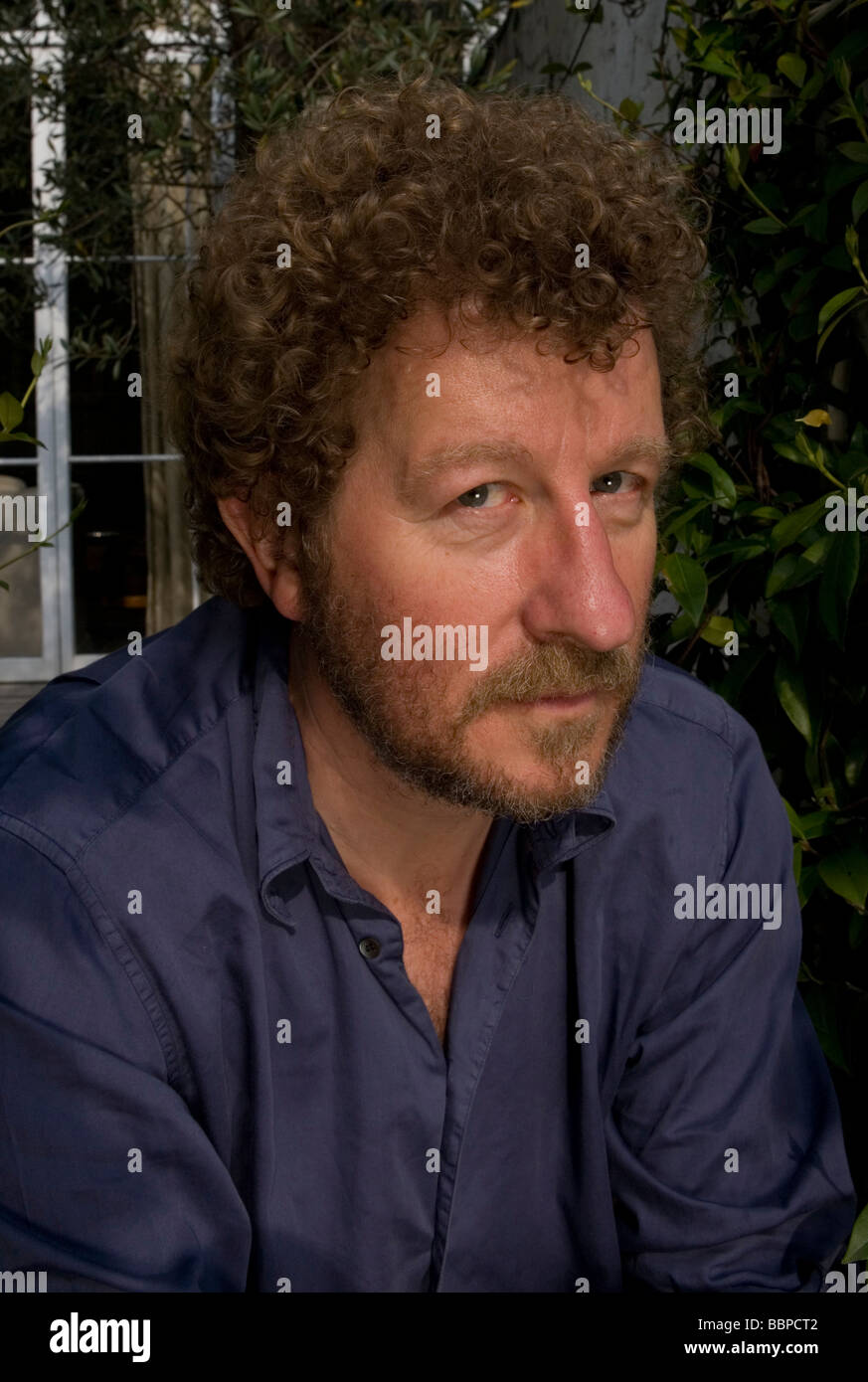 Sebastian Faulks photographed at his home in West London Stock Photo ...