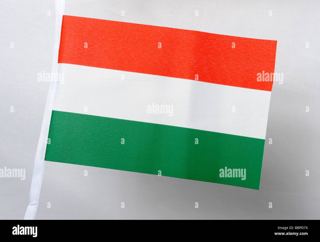Hungarian national flag Stock Photo - Alamy