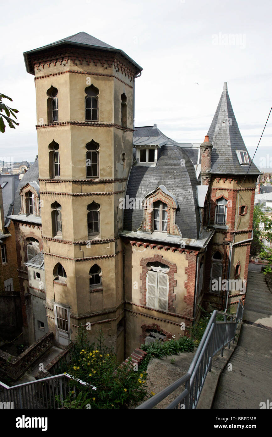 THE VILLA MAURESQUE, MOORISH-STYLE VILLA AND STAIRWAY OF THE SNAKE ...