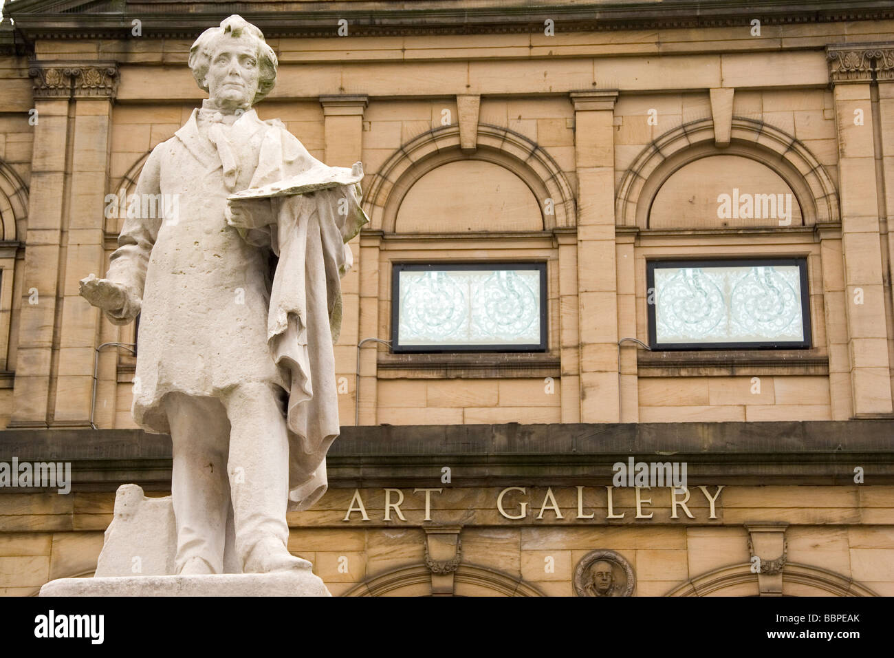 The statue of the artist William Etty (1787-1849) outside of York's ...
