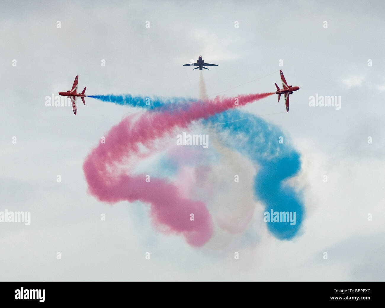 Concorde and the red arrows hi-res stock photography and images - Alamy