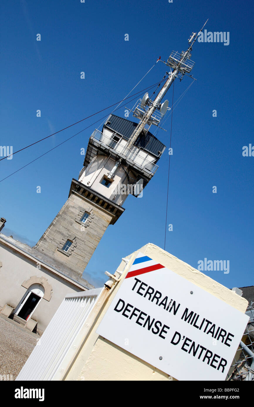 MILITARY LAND 'KEEP OUT', THE ARMY'S LIGHTHOUSE ON THE HEIGHTS OF ...