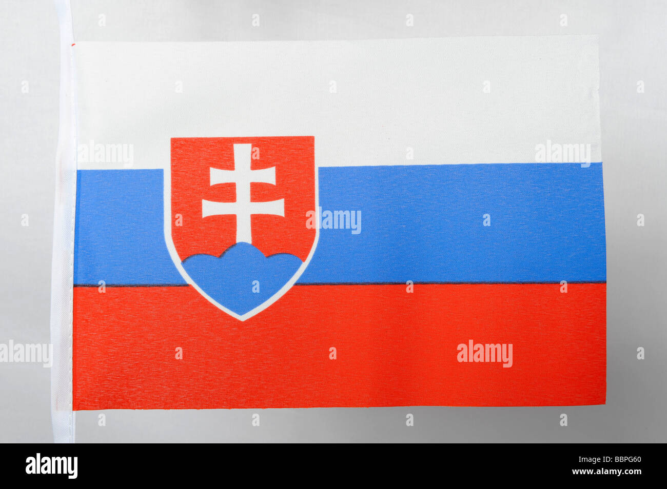 Slovakian national Flag Stock Photo - Alamy