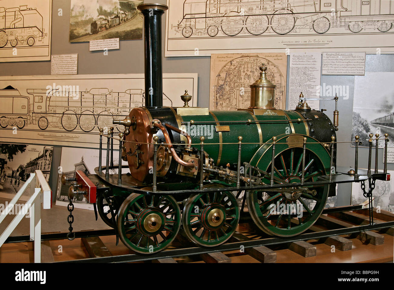 LOCOMOTIVE EUGENIE, MUSEUM OF THE STEAM LOCOMOTIVE, VIERZON, CHER (18 ...