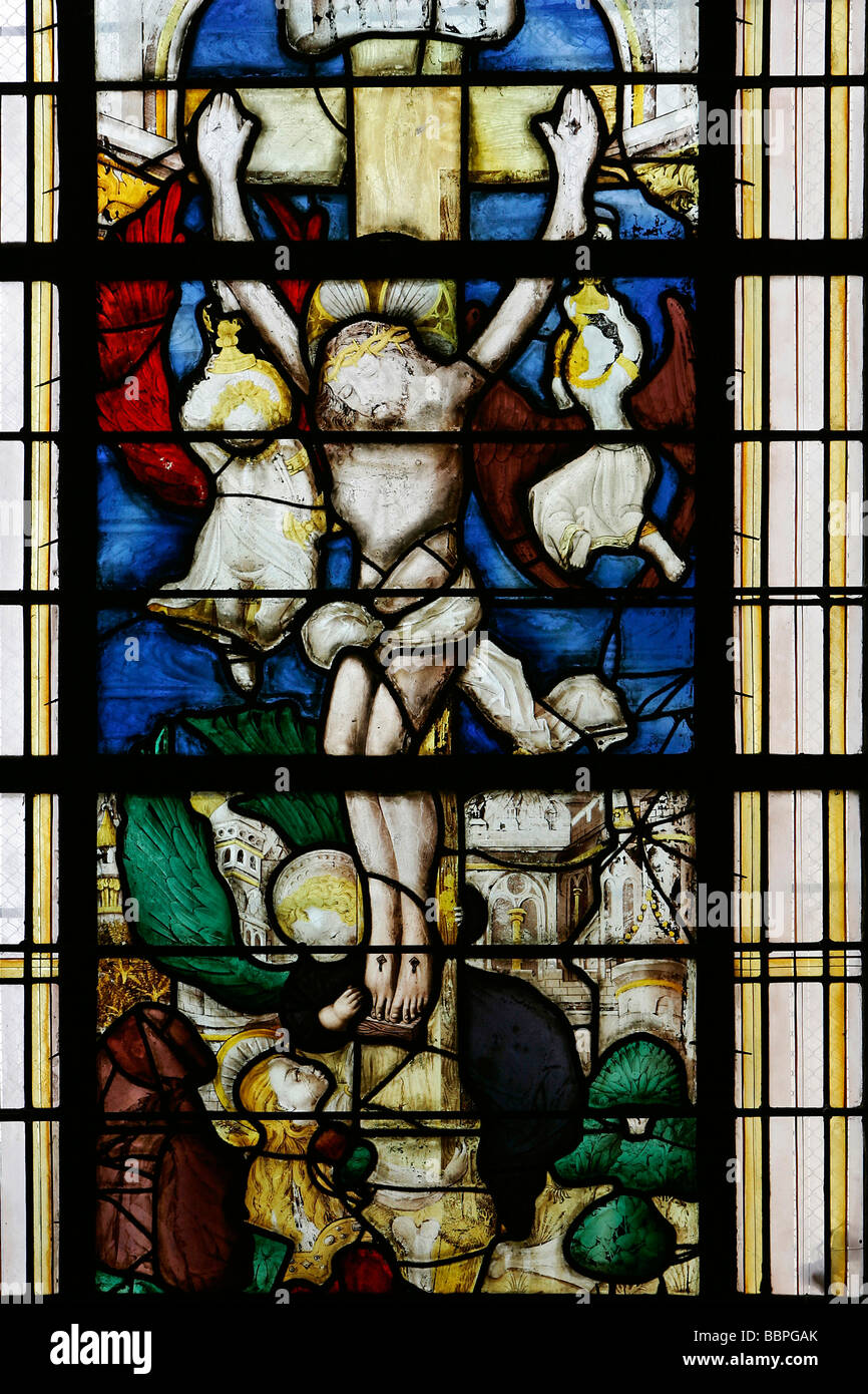 15th century stained glass hi-res stock photography and images - Alamy