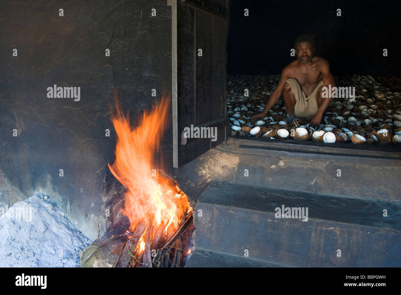 Copra Processing High Resolution Stock Photography and Images - Alamy