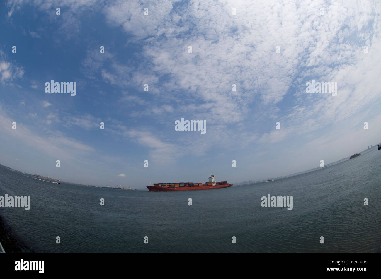 The New Delhi Express enters the Kill Van Kull off of Staten Island ...