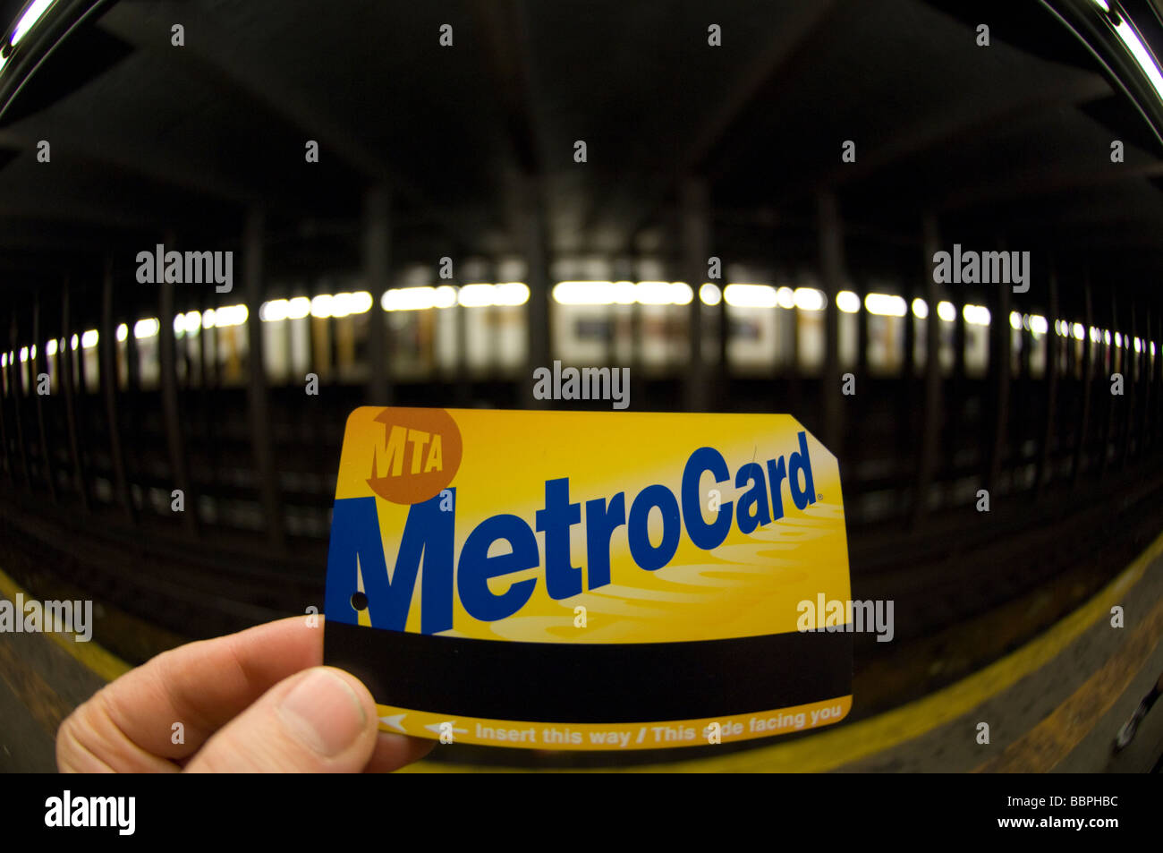 Nyc metrocard hi-res stock photography and images - Alamy