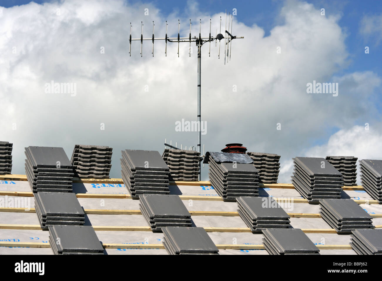Roof batten roofing felt building hi-res stock photography and images ...