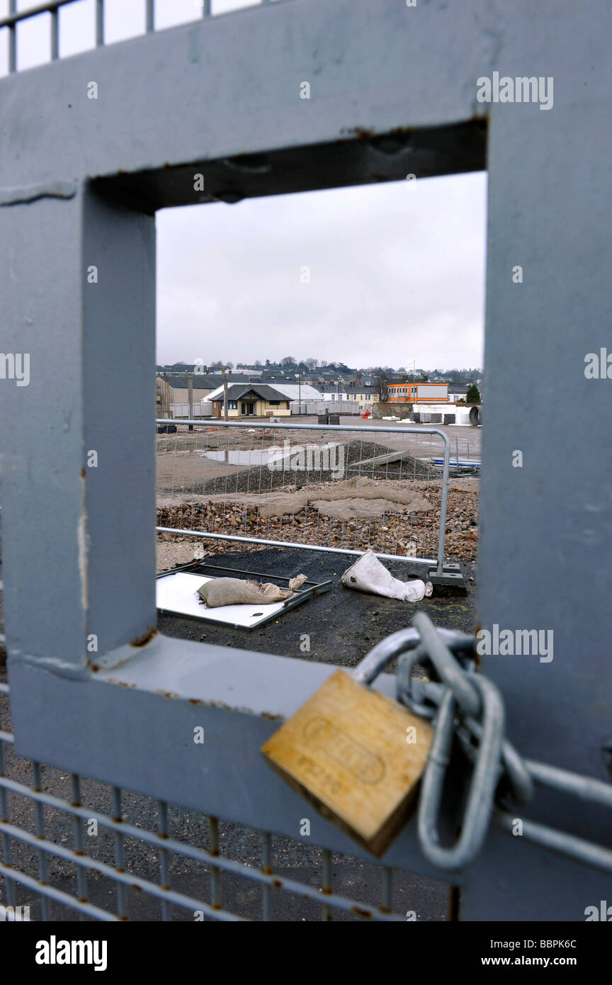 Halted construction site hi-res stock photography and images - Alamy