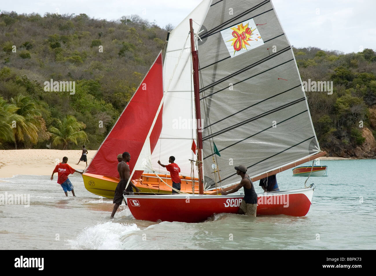 Mayereau sailing boat regatta Stock Photo - Alamy