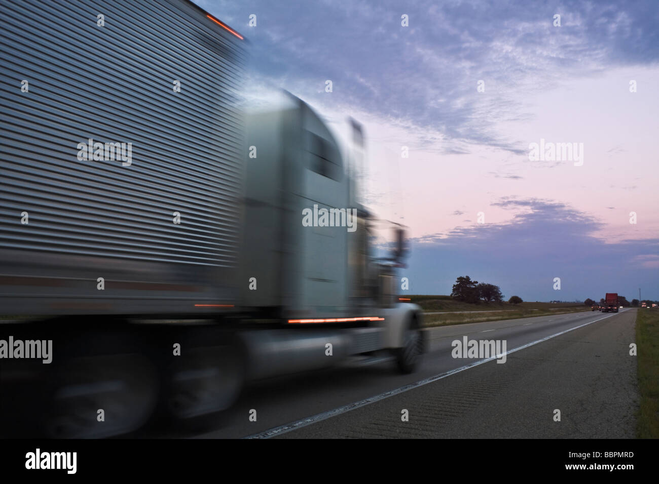 Driving during the sunset hi-res stock photography and images - Alamy
