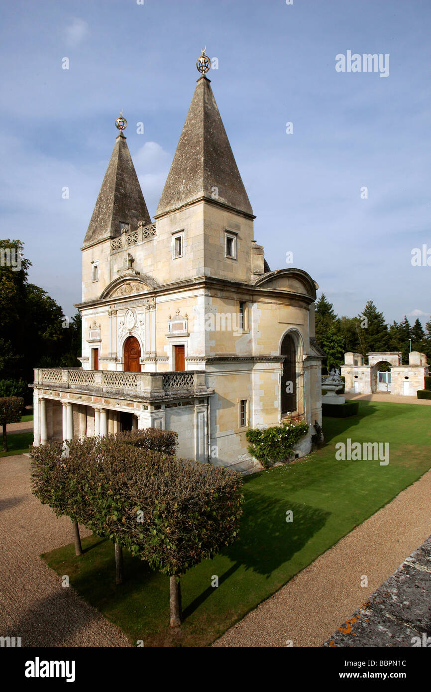 THE CHAPEL AT THE CHATEAU D'ANET, EURE-ET-LOIR (28), FRANCE Stock Photo ...