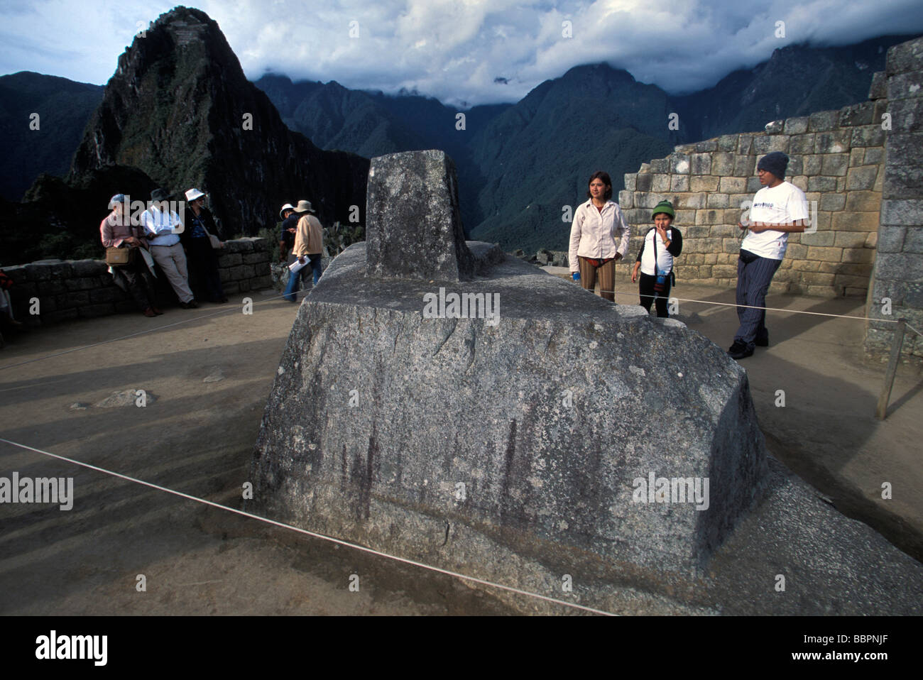 An Inca shrine at Machu Picchu Peru Stock Photo - Alamy